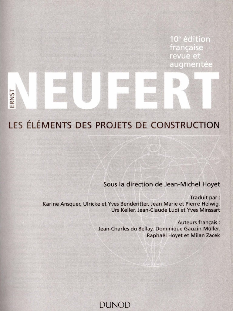 Neufert 10° Edition-Fr | PDF | Fenêtre | Génie du bâtiment
