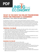 Tax Framework Plan | PDF | Tax Bracket | Expense