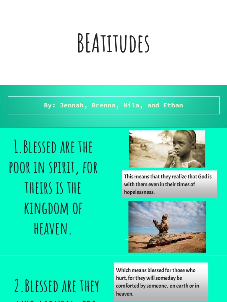 The Beatitude Photos | PDF