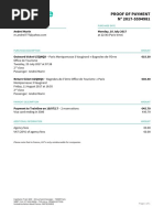 Trainline Expense Receipt - April 2023 | PDF
