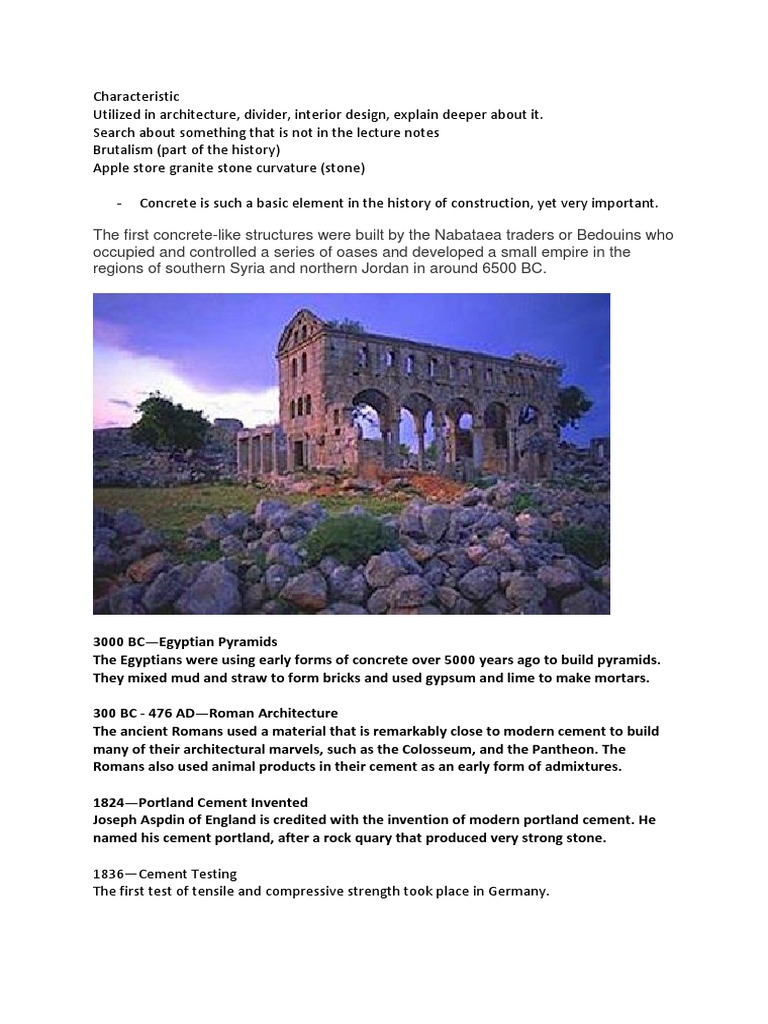 Concrete - Draft - Manual Drawing | Download Free PDF | Concrete | Masonry