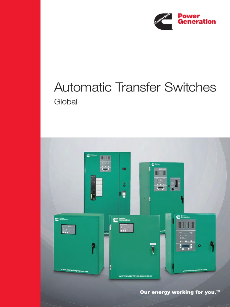 Automatic Transfer Switches Brochure | Switch | Relay