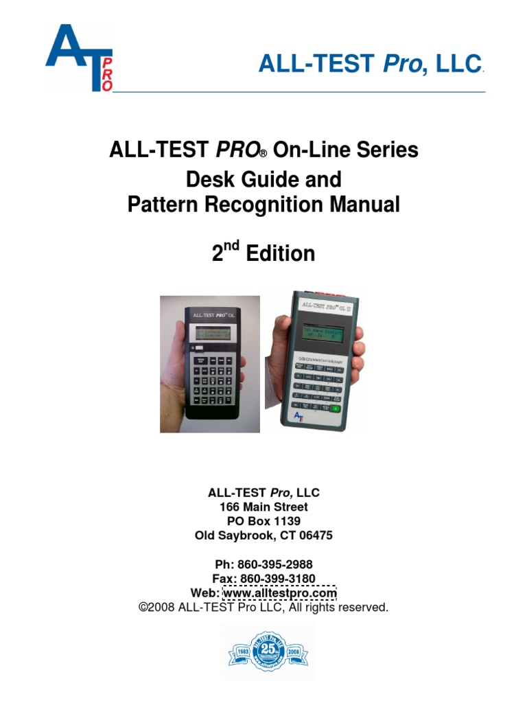 ATPOL II - FULL Pattern Recognition Manual | PDF | Alternating Current ...
