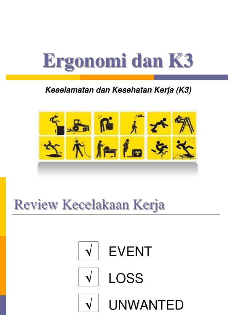 Ergonomi Dan K3 | PDF