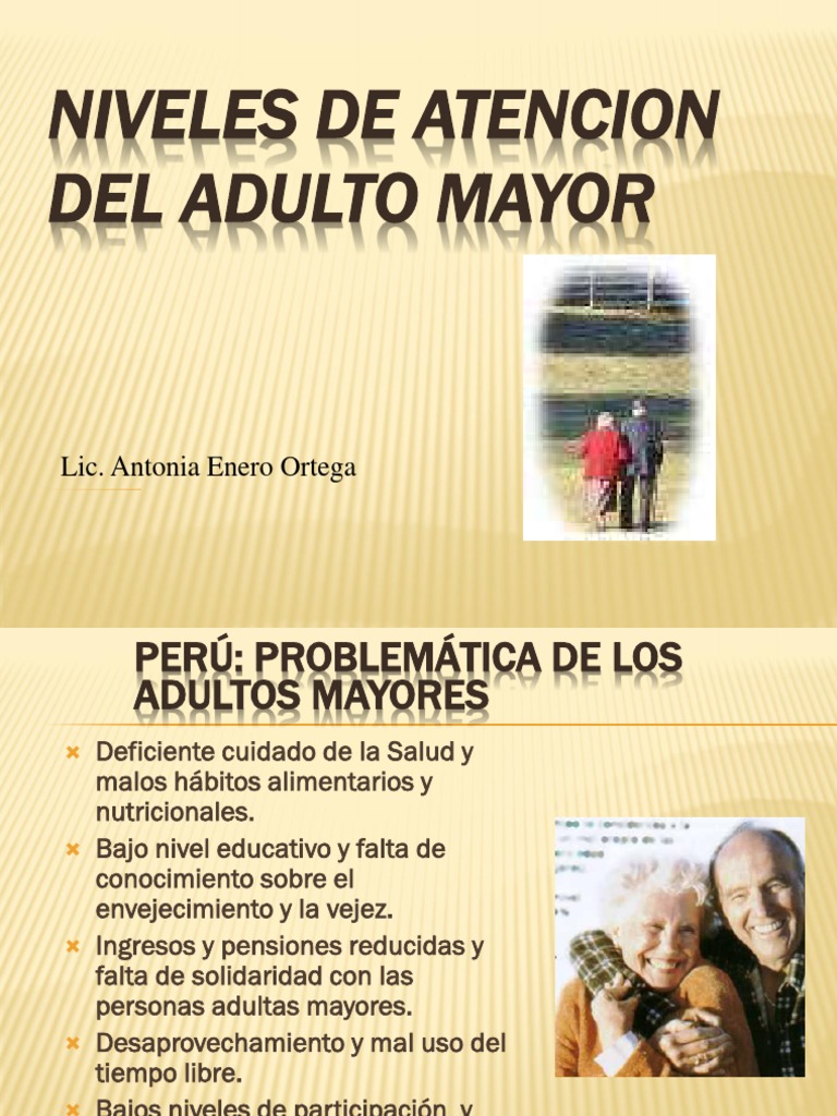 Niveles de Atencion Deladulto Mator | PDF | Enfermería | Hospital