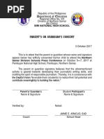 Sample School Presscon Certificate | PDF | News Media | Philippines