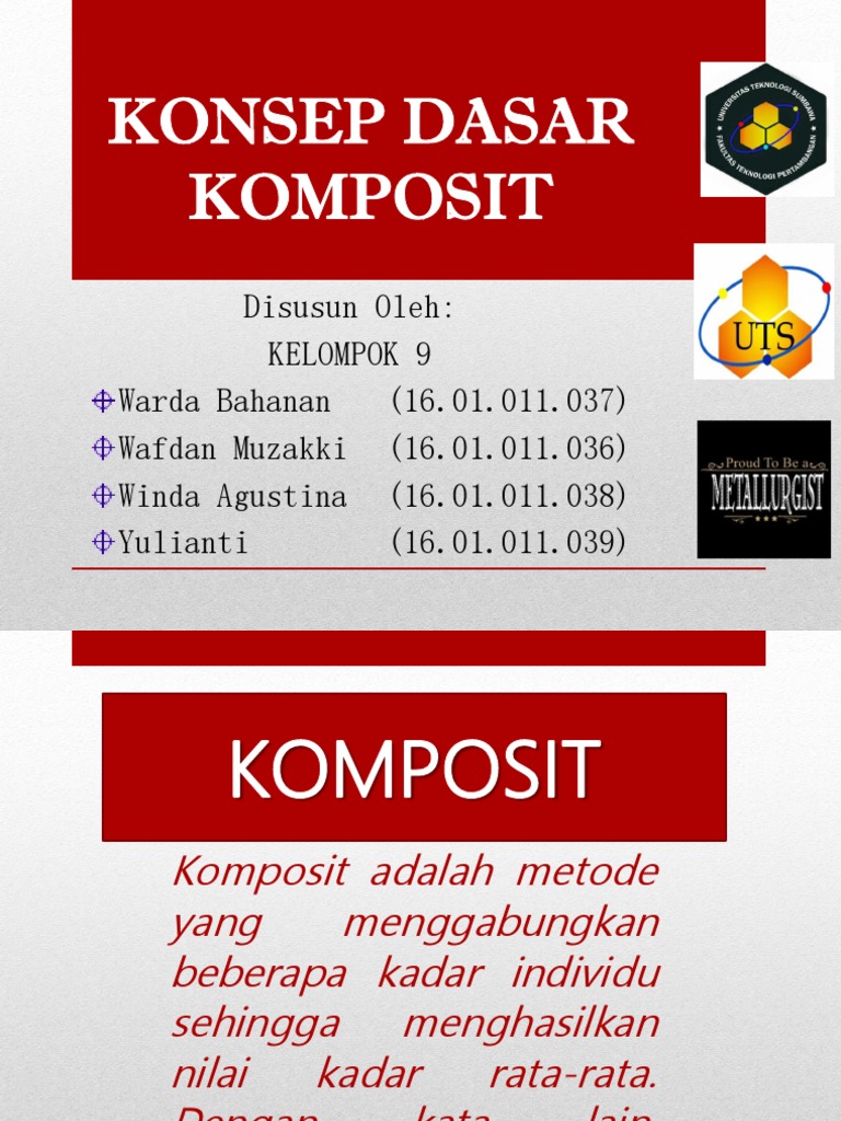 Konsep Dasar Komposit | PDF | Griya & Taman | Sains & Matematika