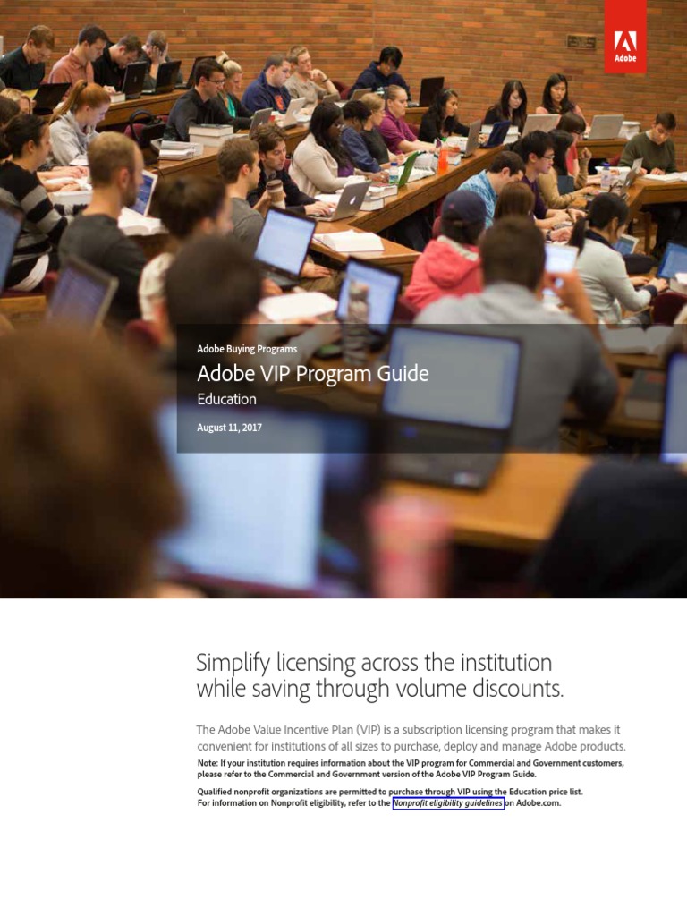 Adobe VIP Program | PDF | Subscription Business Model | Cloud Computing