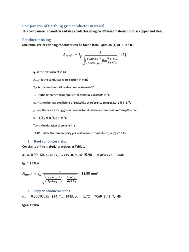 Steel vs. Copper - Draft | PDF