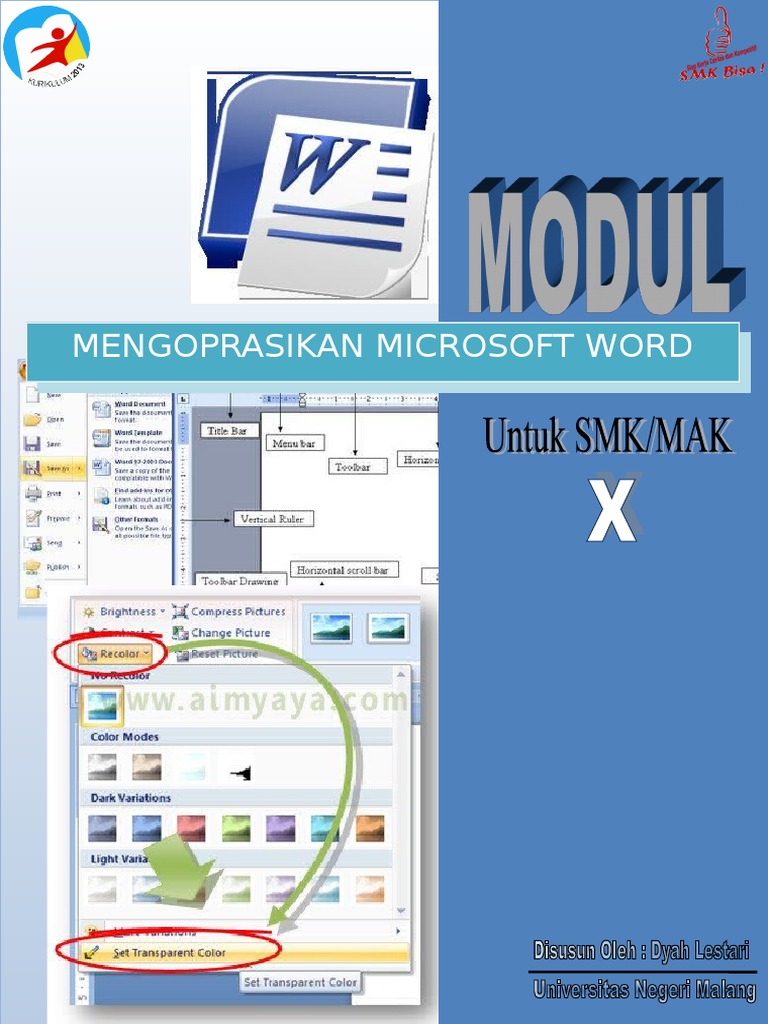 Modul Mengoprasikan Microsoft Word | PDF
