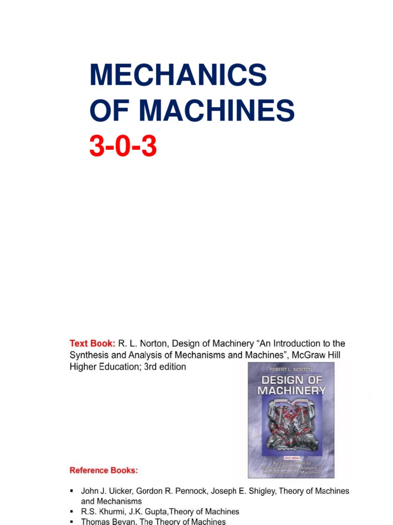 CH5 Simple Mechanisms | PDF