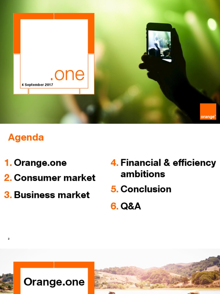Orange.one Telecom Strategy 2020 | PDF | Program Optimization ...