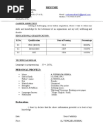 Iti Resume | PDF