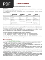 Sporulation et structure des spores bactériennes | PDF | Spore | Biologie