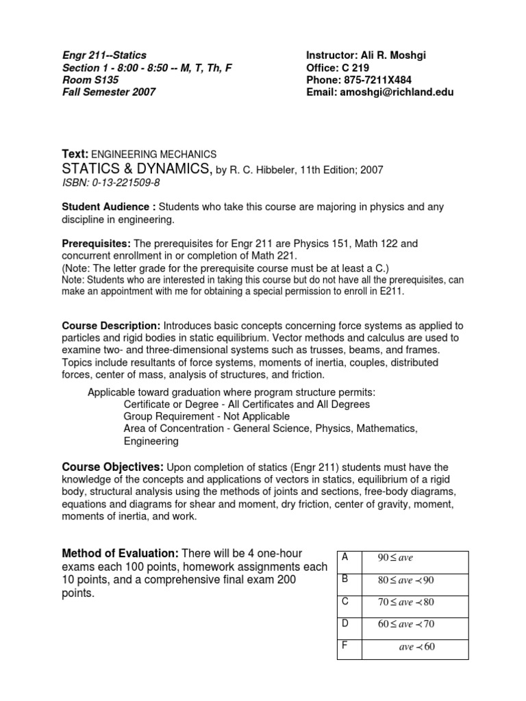 211CS07 PDF | PDF | Homework | Force