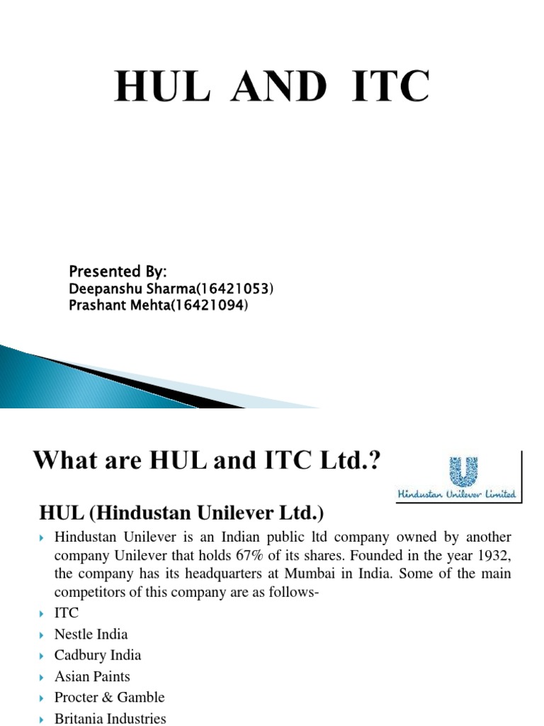 HUL vs ITC | Brand | Economies