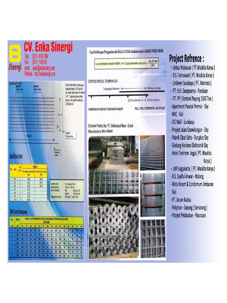 Brosur Wiremesh | PDF