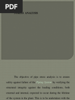 Basic Pipe Stress Analysis Tutorial | PDF | Science & Mathematics