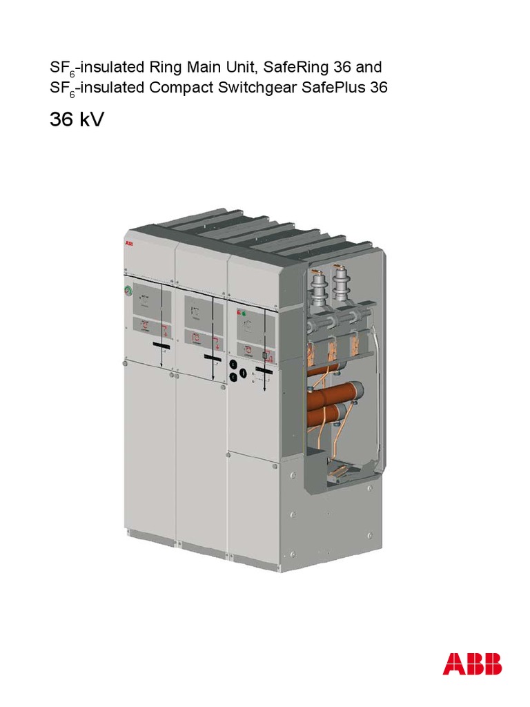 SF - Insulated Ring Main Unit, Safering 36 and SF - Insulated Compact ...