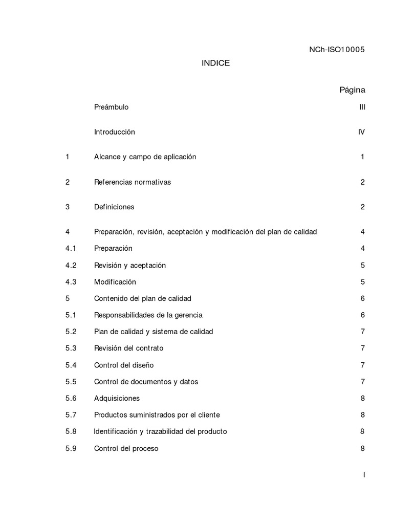 NCh-ISO 10001-1997 PDF | PDF | Calidad (comercial) | Calibración