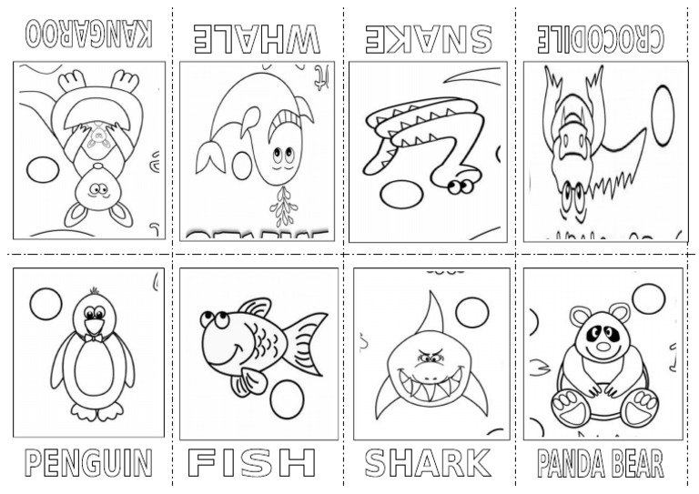 Mini Book Wild Animals II | PDF