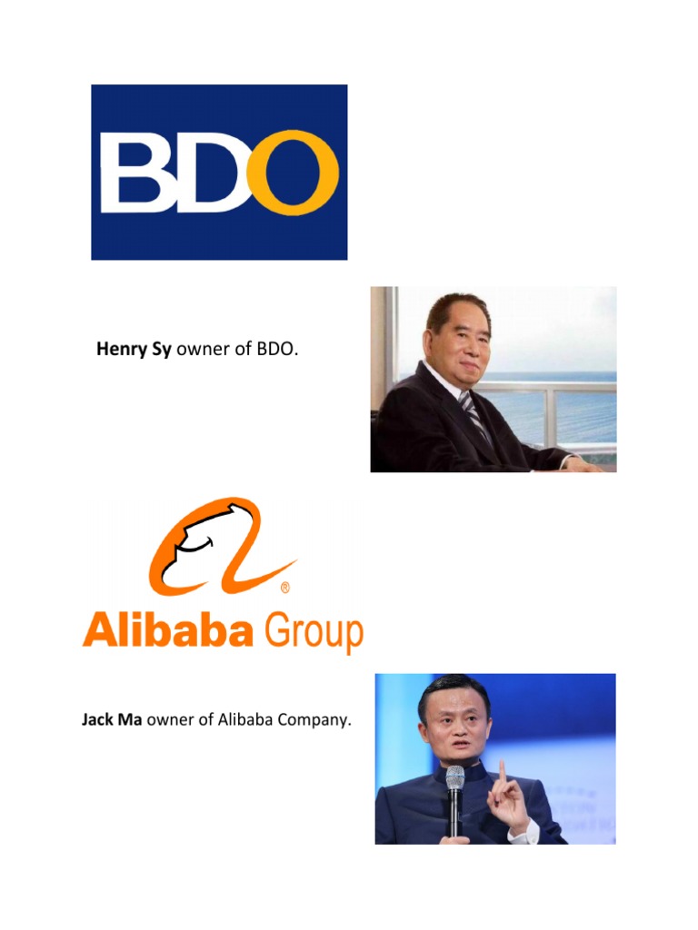 Henry Sy Owner of BDO | PDF | Economy Of The Philippines | Companies Of ...