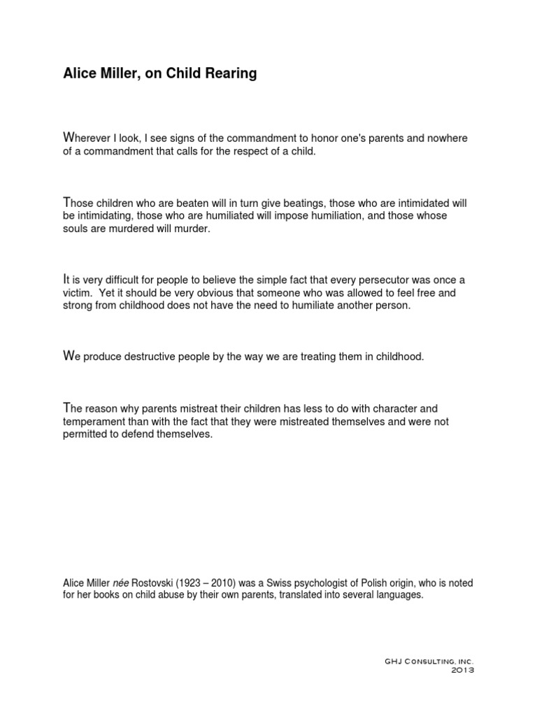 Child Abuse and Its Generational Impact | PDF | Child Abuse ...