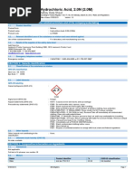 VIM Bleach Cream: Safety Data Sheet | PDF | Firefighting | Toxicity