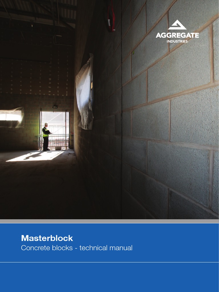 Masterblock: Concrete Blocks - Technical Manual | PDF | Masonry ...