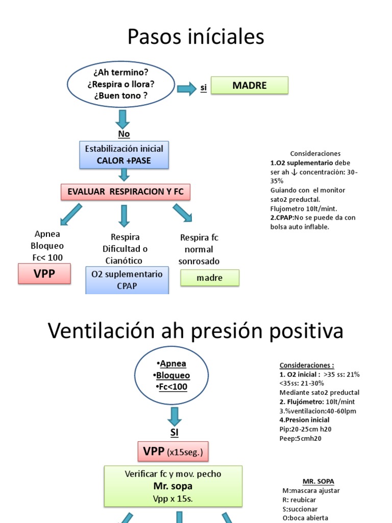 RCP Neonatal | PDF | Reanimación cardiopulmonar | Cardiología