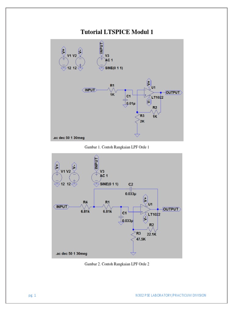 Tutorial Ltspice | PDF | Komputer
