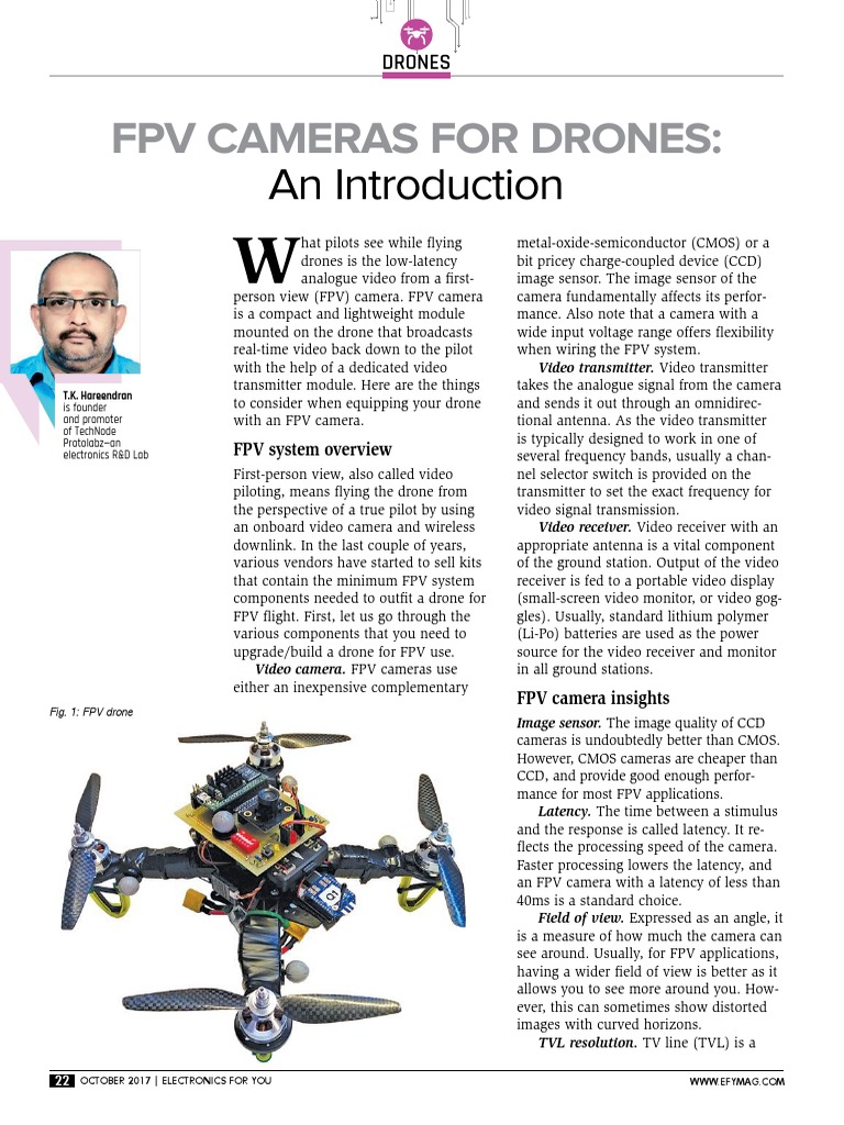 FPV Cameras For Drones | PDF | Image Resolution | Transmitter