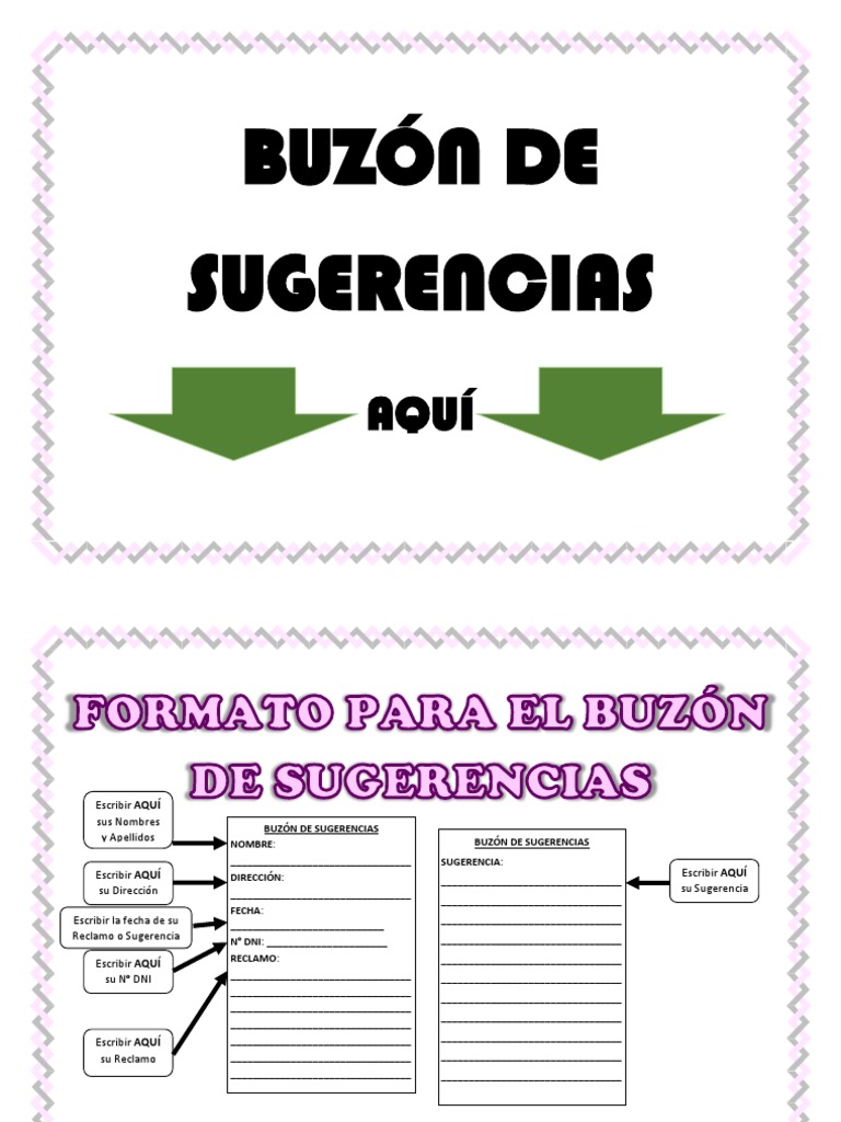Buzón de Sugerencia