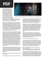 Roy Batty's Tears in Rain Monologue | PDF | Young Adult