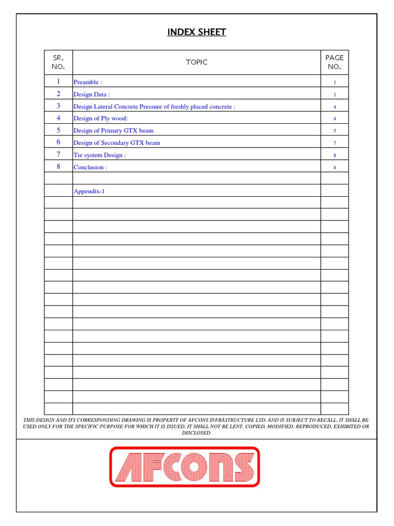 Index Sheet: SR. NO. Topic NO | PDF