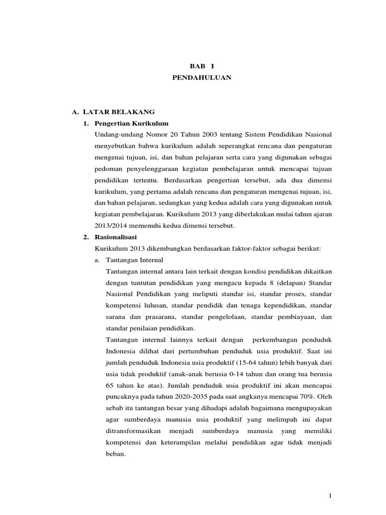 Buku 1 Kurikulum Jurusan Tkro Tbsm Pdf