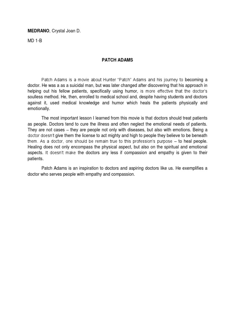 MEDRANO, Crystal Joan D | Download Free PDF | Physician | Medical ...