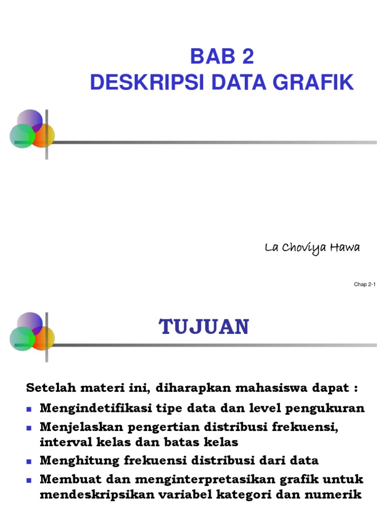 Deskripsi Data Grafik dalam Statistik | PDF