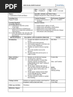 Layers of The Earth Lesson Plan | PDF | Crust (Geology) | Mantle (Geology)