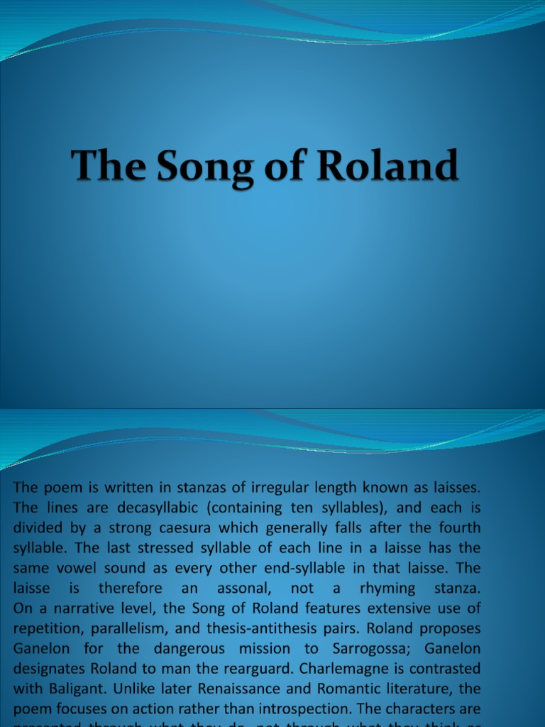 The Song of Roland | Poetry | Unrest