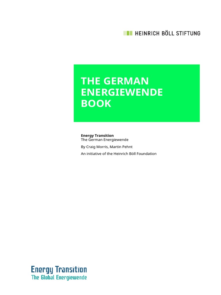Germany's Energiewende: A Green Transition | PDF | Renewable Energy ...