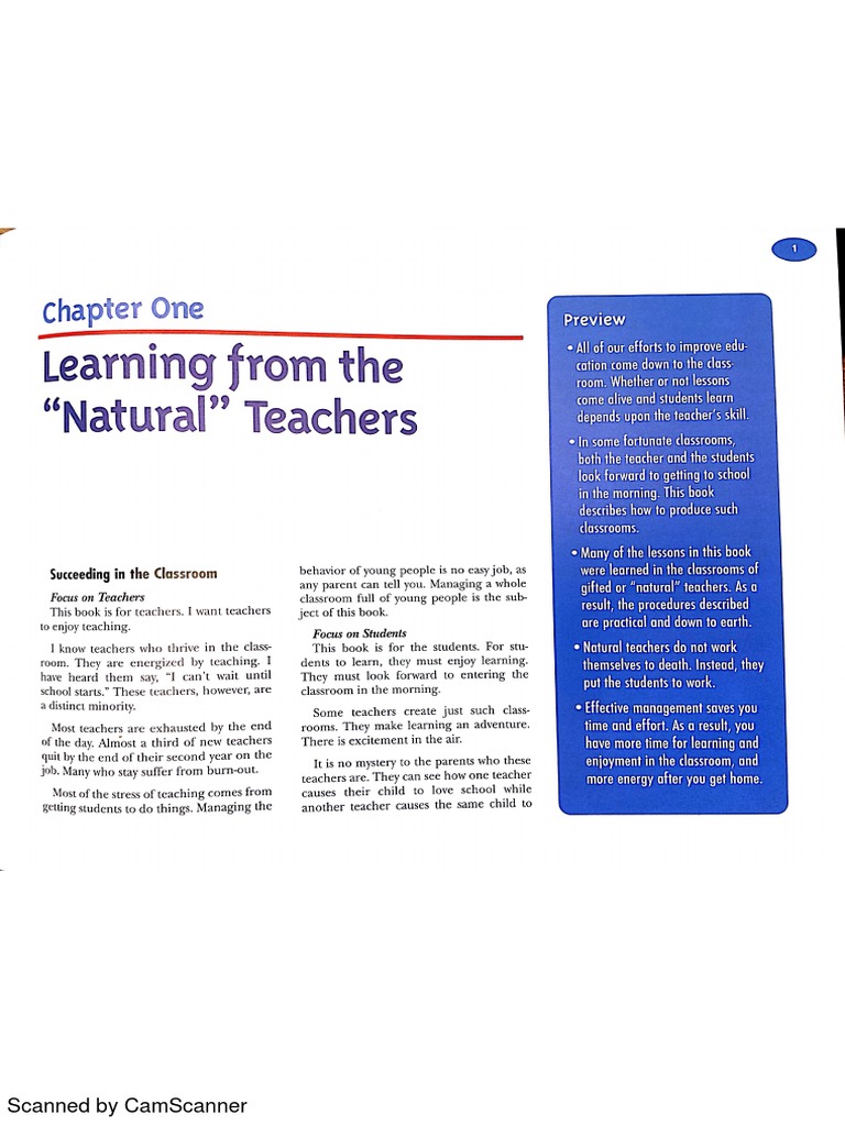1.tools For Teaching (Fred Jones) - Chapter 01 | PDF