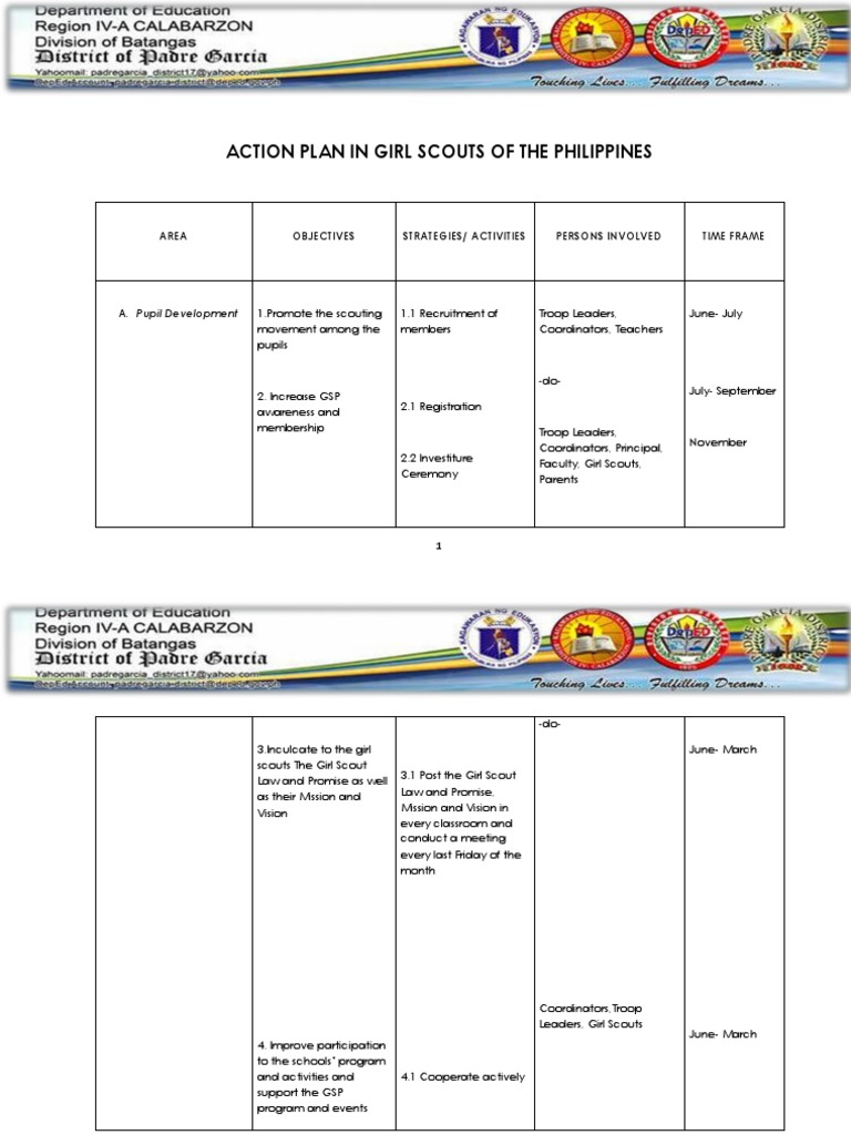 Promoting Scouting Values and Membership Through a Comprehensive Action ...