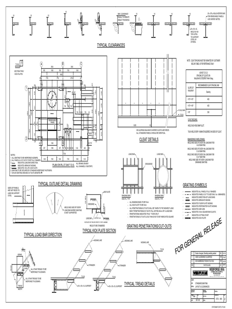 Standard Grating Layout and Details | PDF | Nature