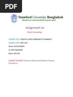 Scholar-MAC Patient Interaction Guide | PDF | Patient | Psychology