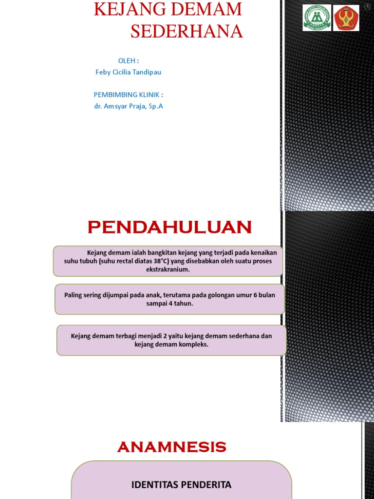 Refka (Kejang Demam Sederhana) | PDF