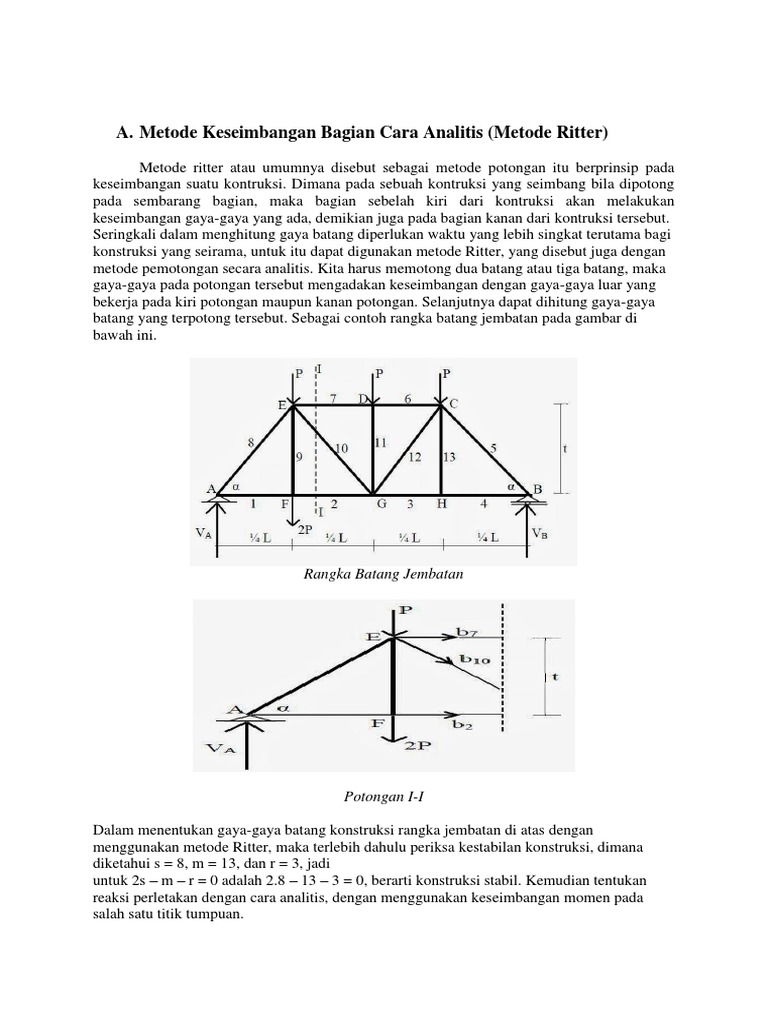 Metode Ritter | PDF | Metode & Bahan Ajar | Teknologi & Rekayasa