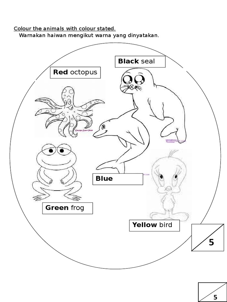 Color Worksheet | PDF