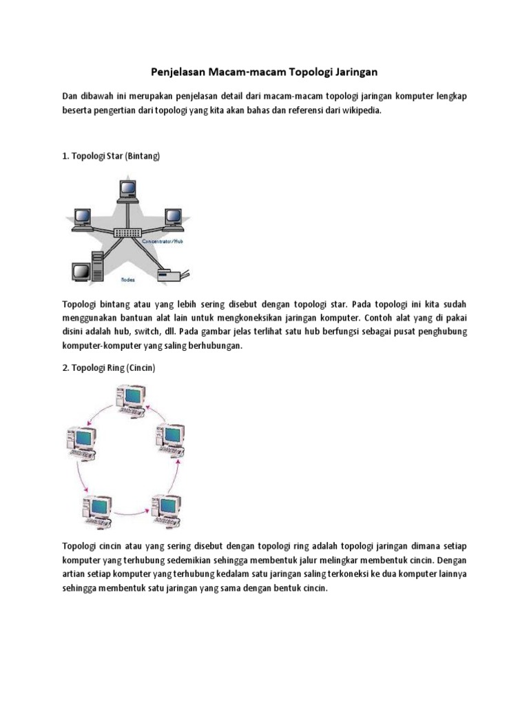 Penjelasan Topologi Print | PDF | Sains & Matematika | Teknologi & Rekayasa
