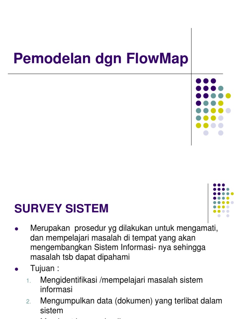 Materi Flowmap | PDF